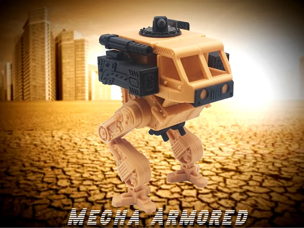 Mecha Armored by Savy Maker - MakerWorld