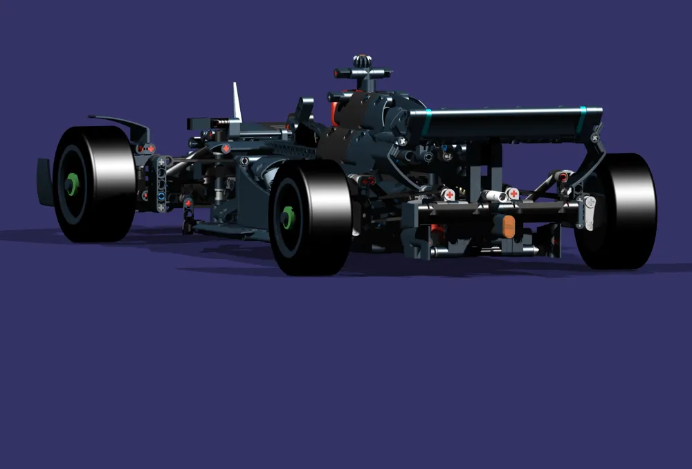 F1 Brick - Mercedes 3D by Pasquale - MakerWorld