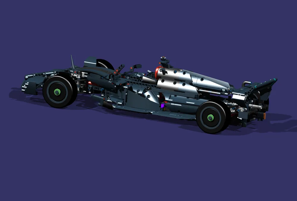 F1 Brick - Mercedes 3D by Pasquale - MakerWorld