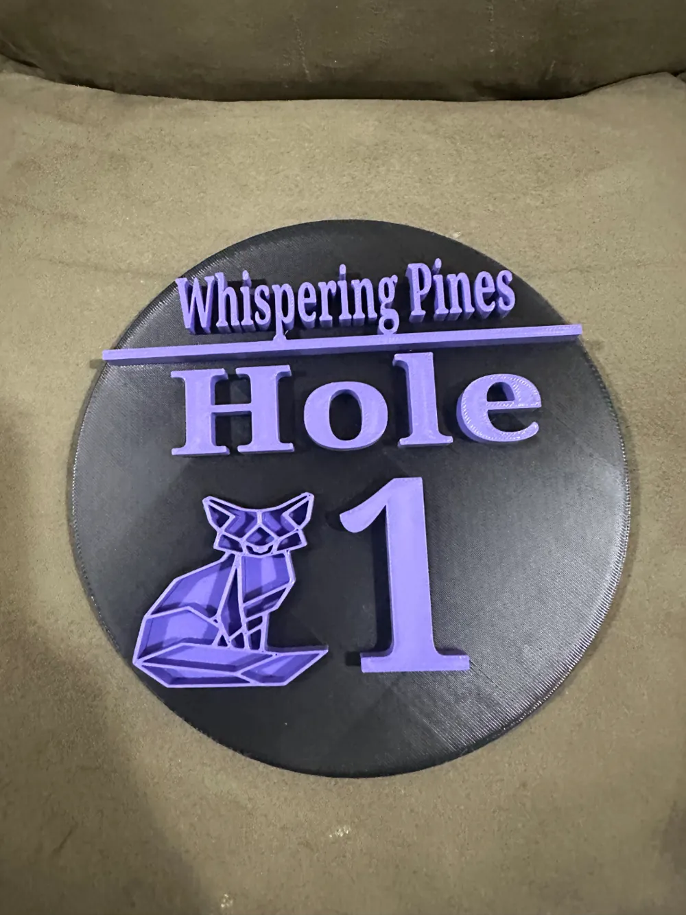 Disc Golf Course Signs - Free 3D Print Model - MakerWorld