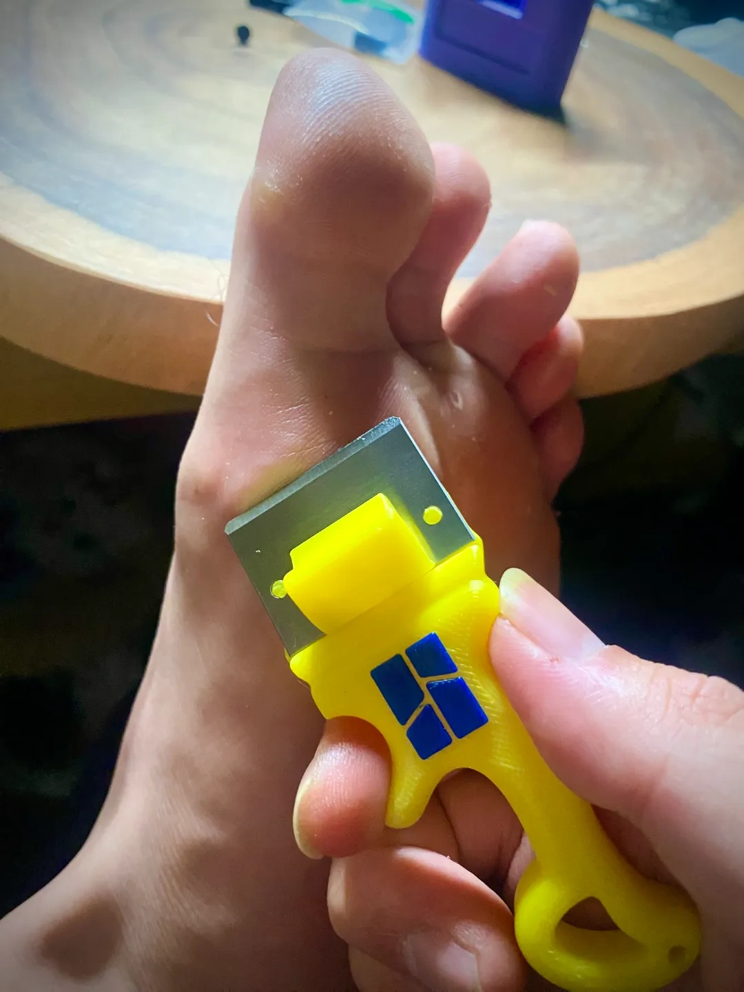 Bamboo Foot Care Scraper by Alessi - MakerWorld