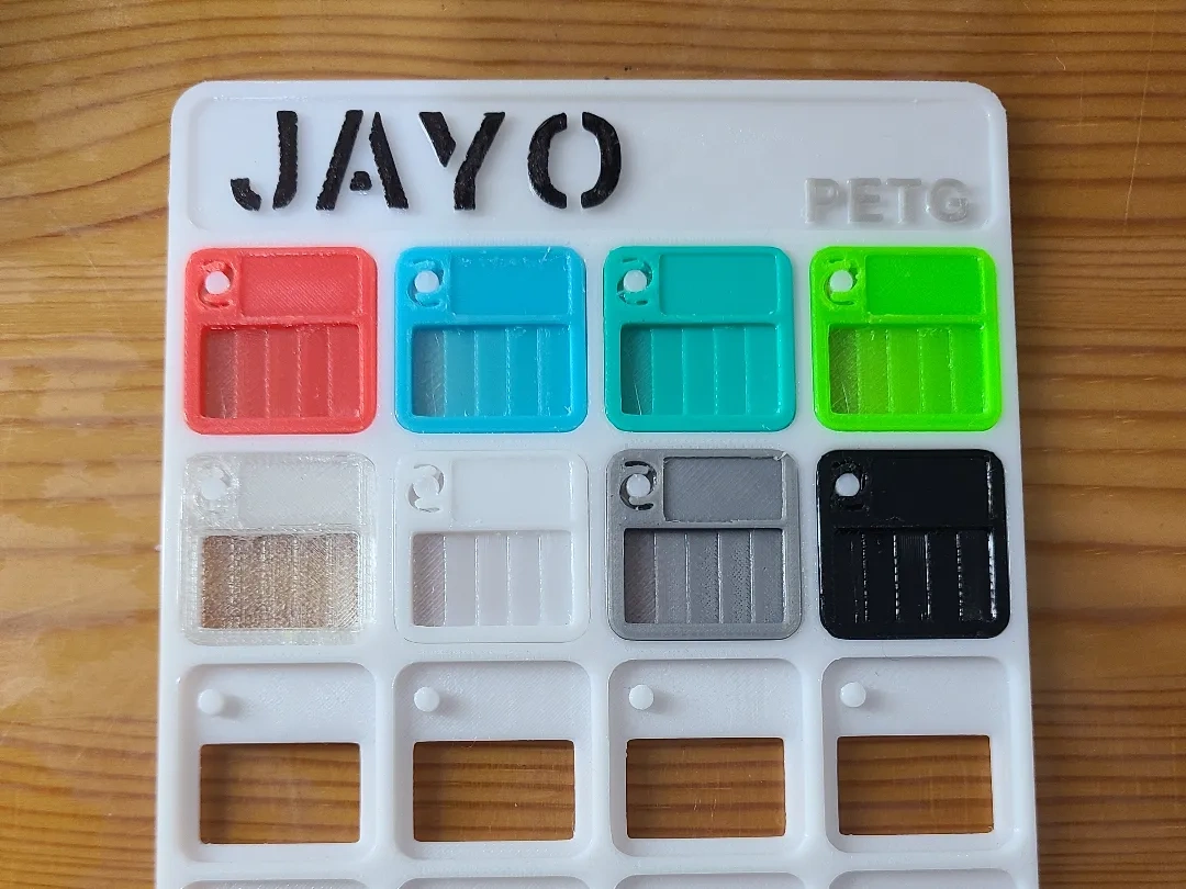 Translucent Swatch Display Board Filament Swatch Display Board by ...