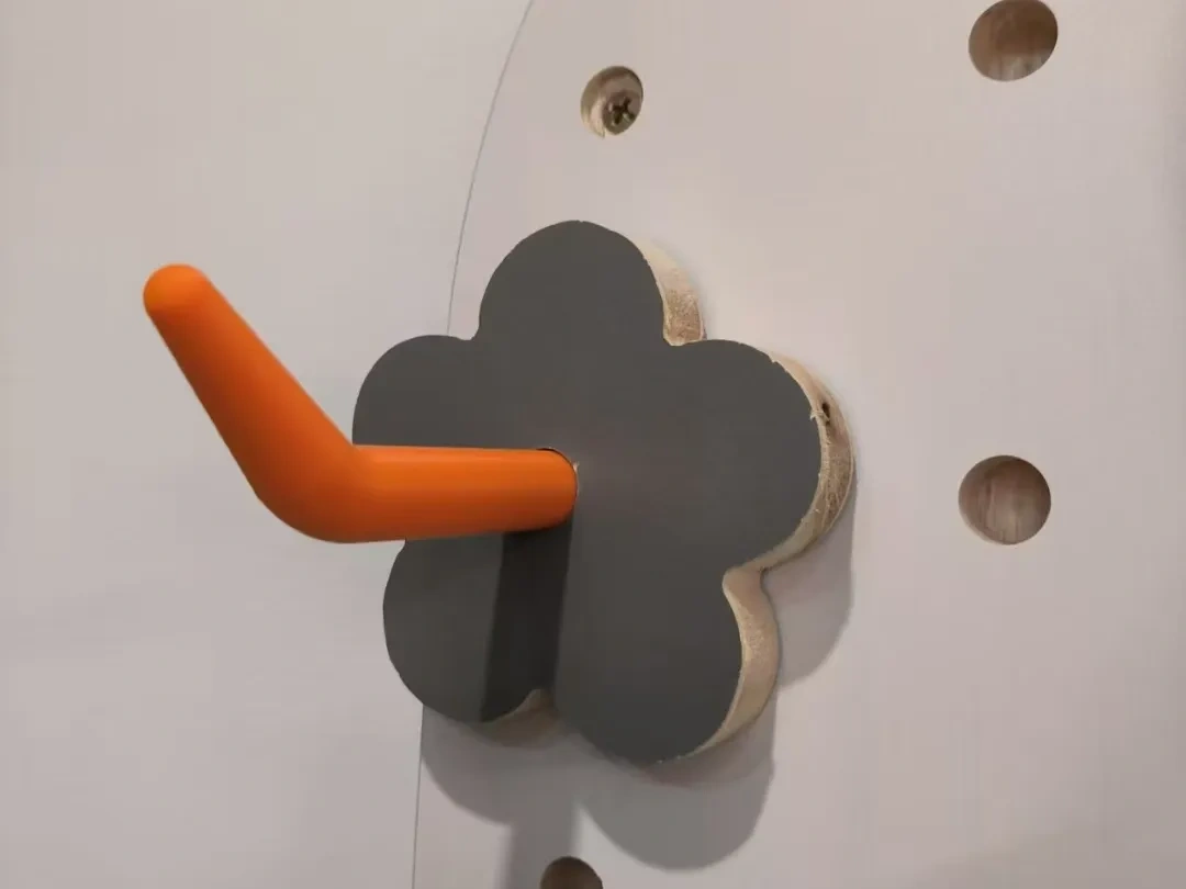 Wooden peg clothes rack hook, 15mm diameter by user_3321260473 - MakerWorld