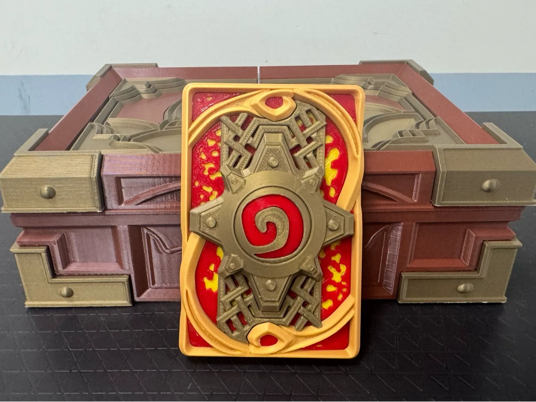 Hearthstone Forged in the Barrens Card Back Fridge Magnet by 艾黎秋叶 ...