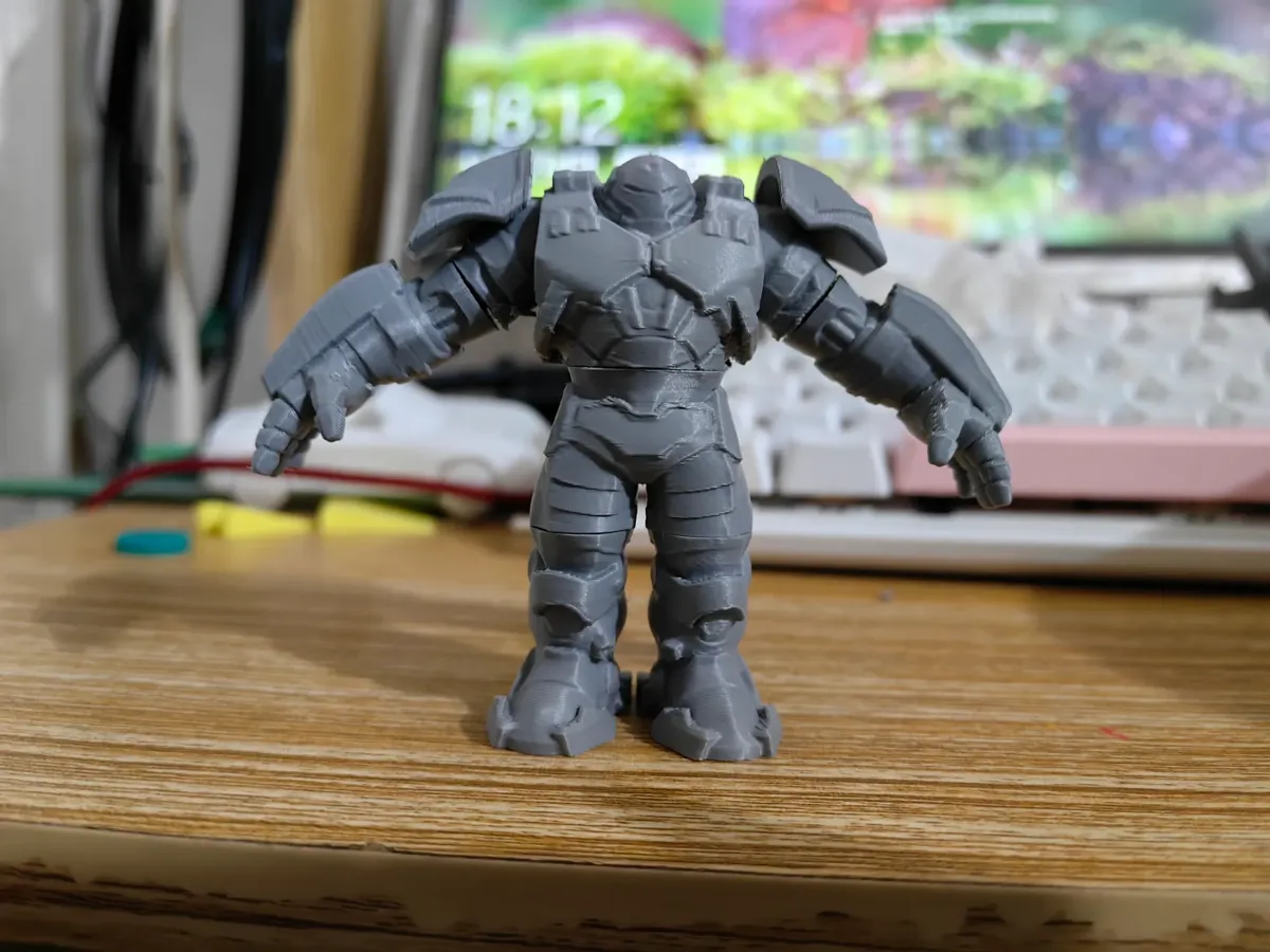 Série Marvel Fase 1: Armadura Anti-Hulk do Homem de Ferro, impressão ...