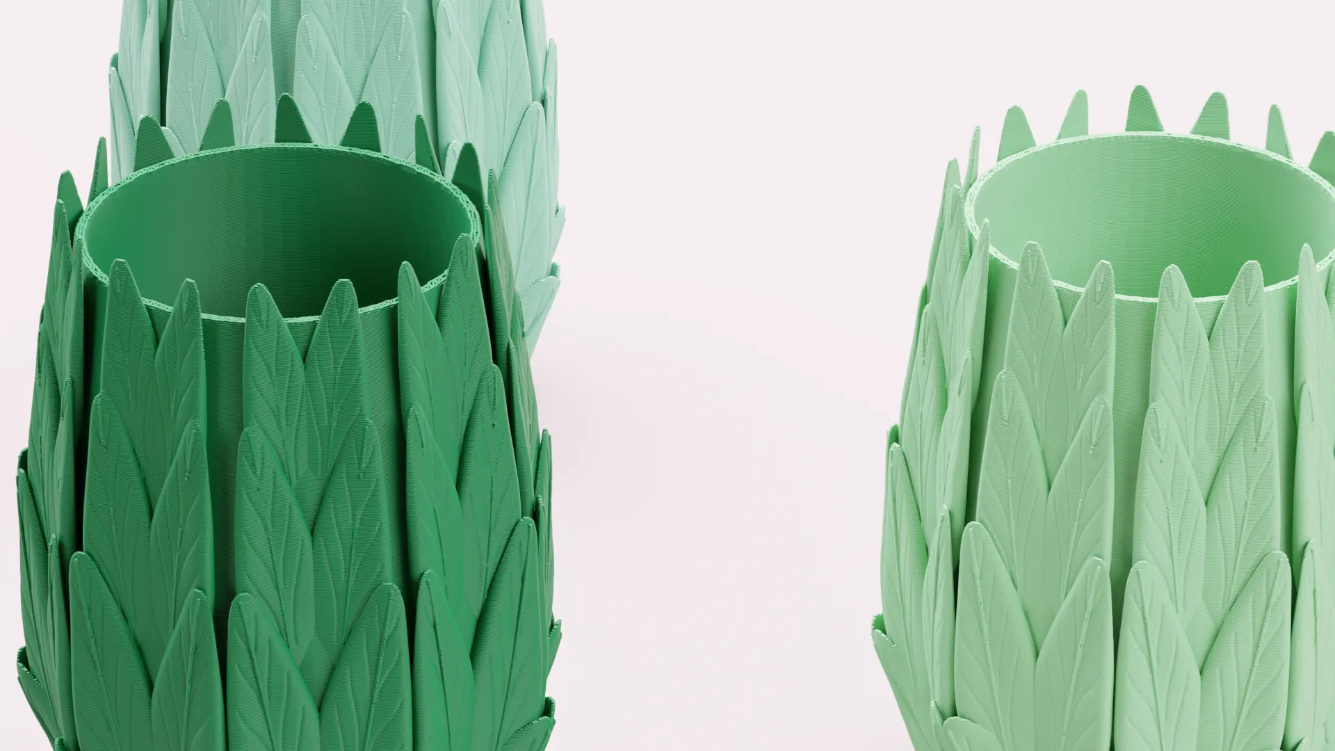 Wiggle Pattern Plant Pot. Retro inspired planter. by Abstractia Design ...