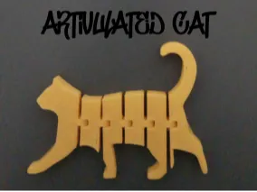 Articulated Cat - Free 3D Print Model - MakerWorld