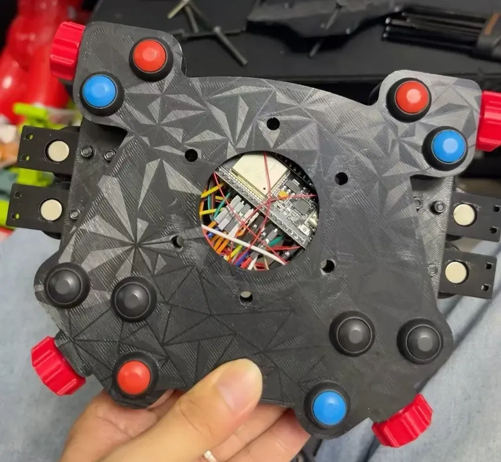 DIY Racing Simulator Steering Wheel HUB by user_3663201295 - MakerWorld