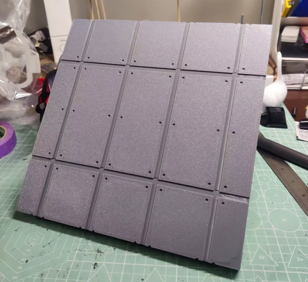 Fair-faced concrete style interlocking decorative panels by CeciliaRES ...