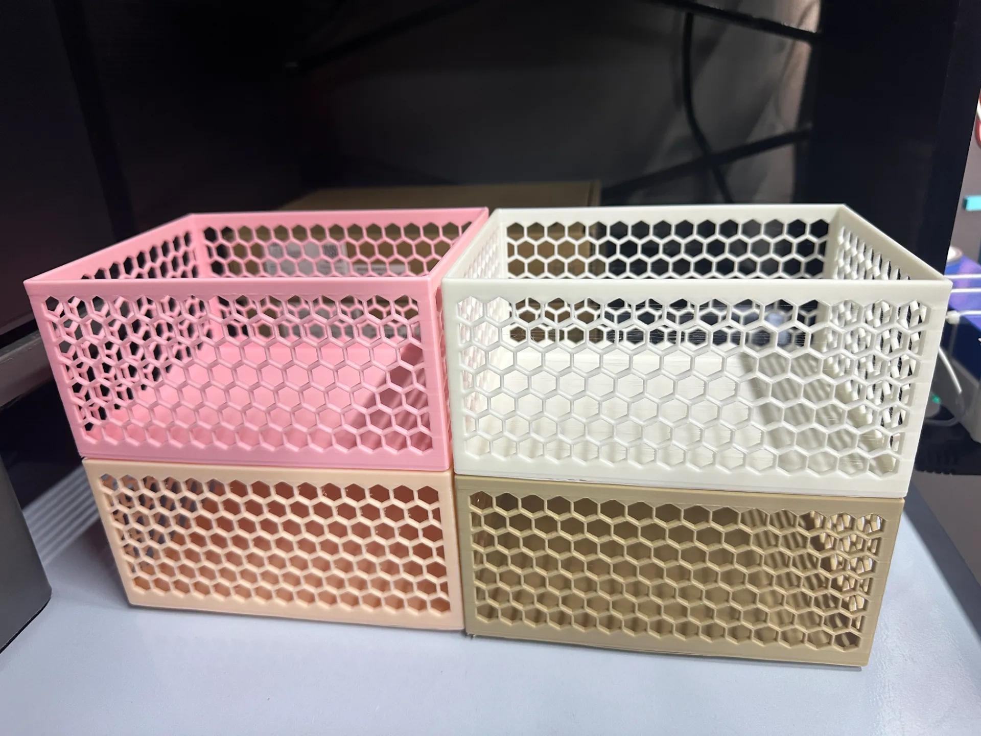 Stackable Hollow Storage Box by Miao Jiabo - MakerWorld