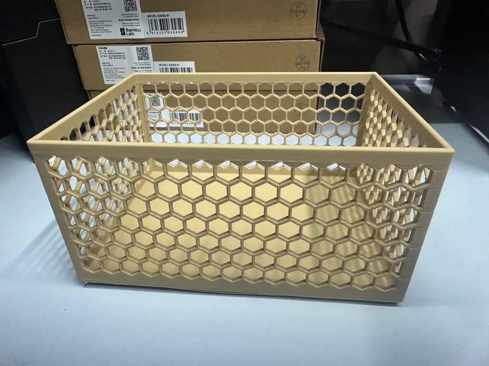 Stackable Hollow Storage Box by Miao Jiabo - MakerWorld