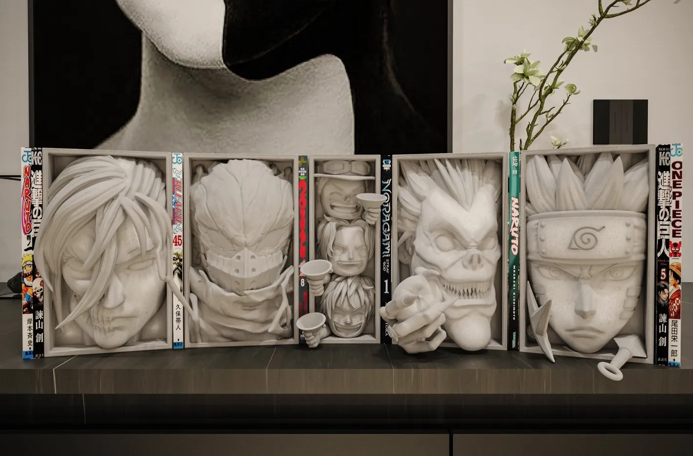 Onepiece Manga Nook e Wall Mount - Free 3D Print Model - MakerWorld