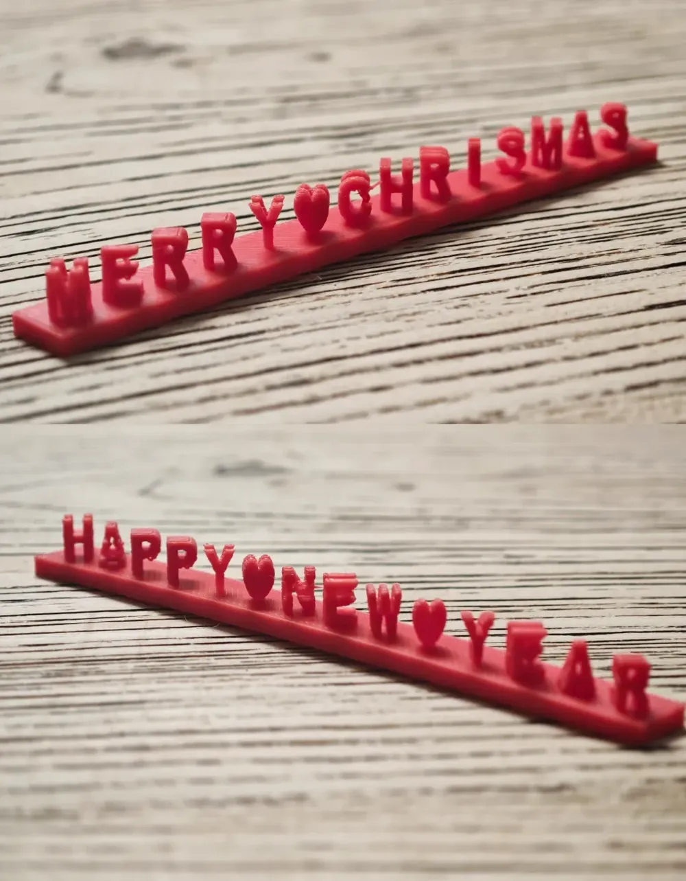 Christmas atmosphere spatial lettering by AtamiSquare MakerWorld ...