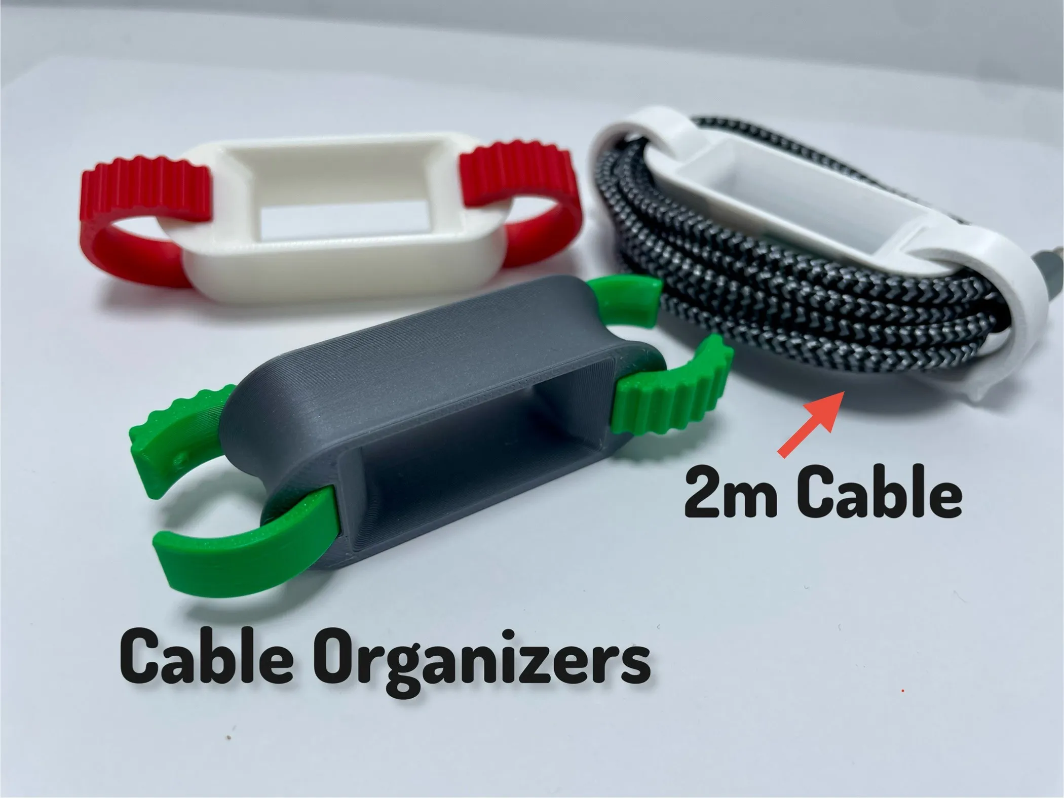 Cable Organizer / Cable Clip - Free 3D Print Model - MakerWorld