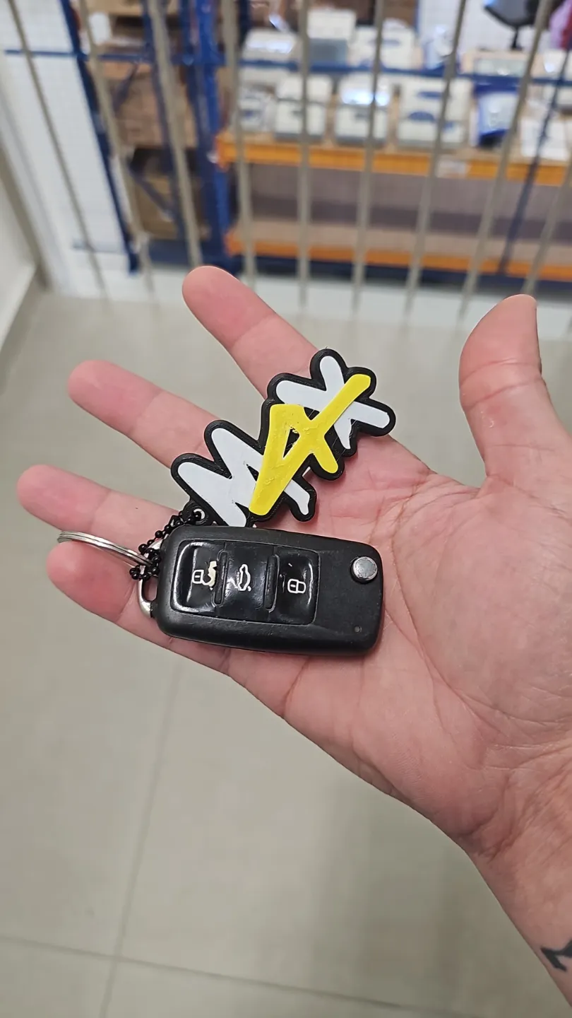 M4X Max Verstappen four-time champion keychain F1 by Phill_Lim - MakerWorld