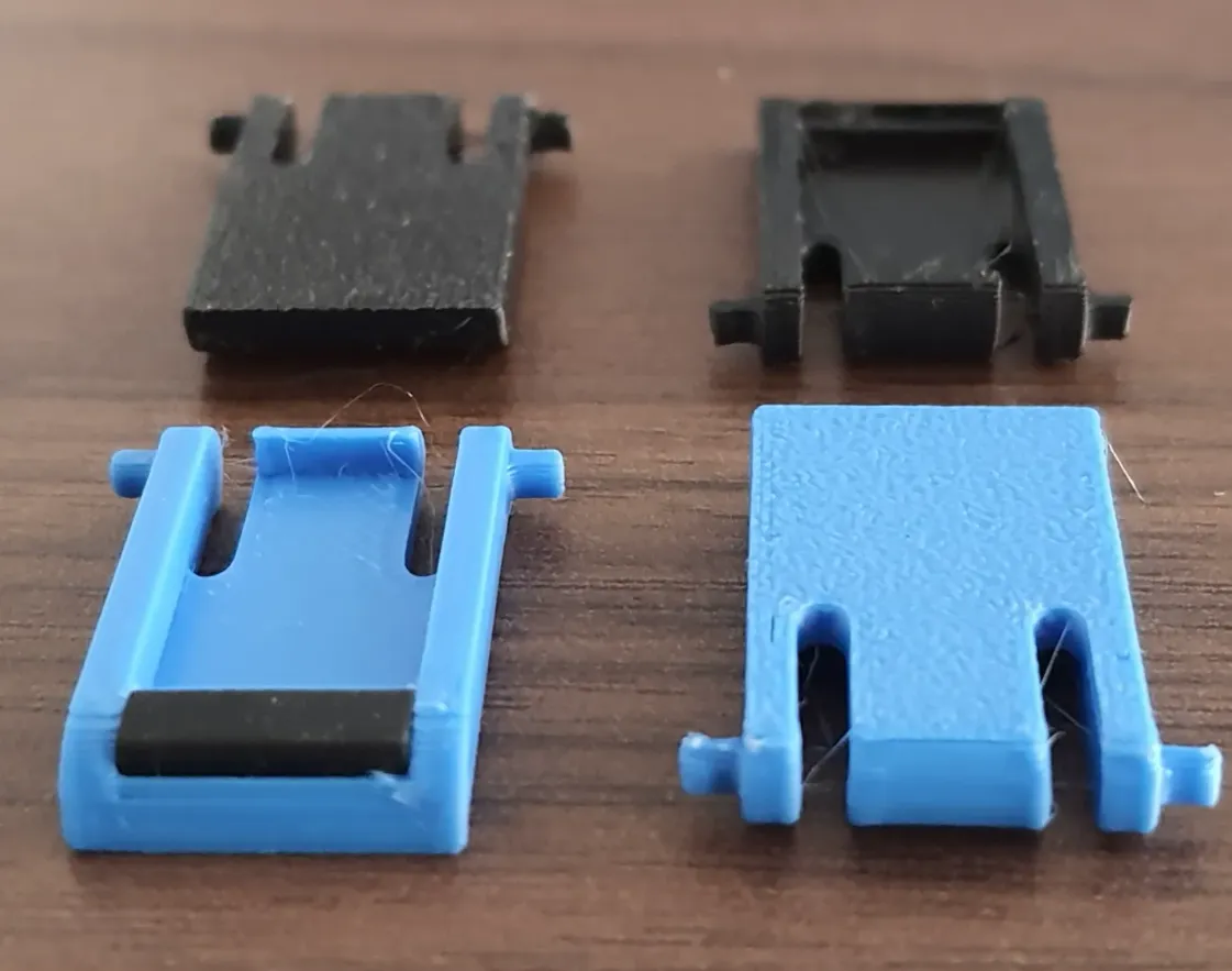 Keyboard feet (tilted) by Dadikonna MakerWorld: Download Free 3D Models