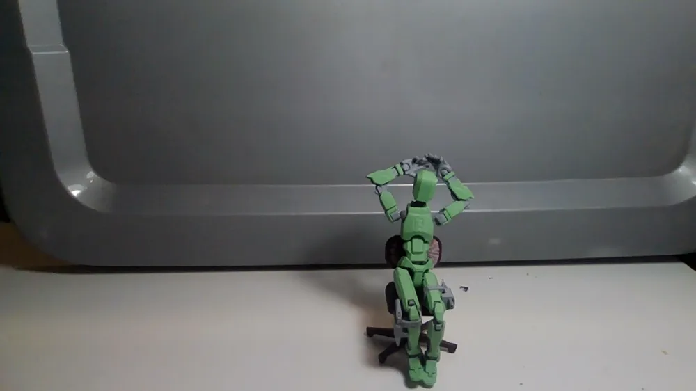 Dummy 13 Office Chair by Dangerous Silica Packet - MakerWorld