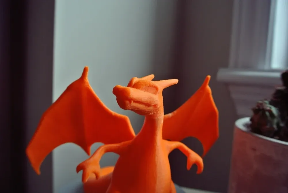 Charizard Statue with Stand by JosephA - MakerWorld