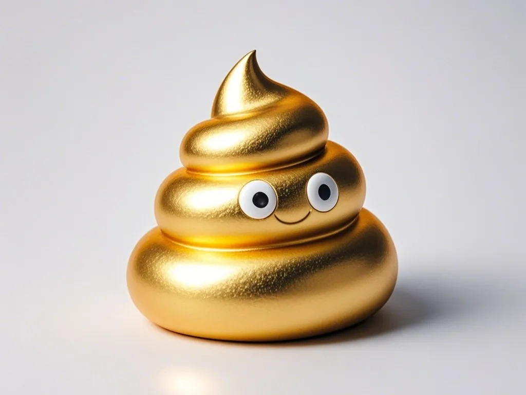 Kanazawa gold poop, a rare and precious treasure in this world. by 🦁A ...