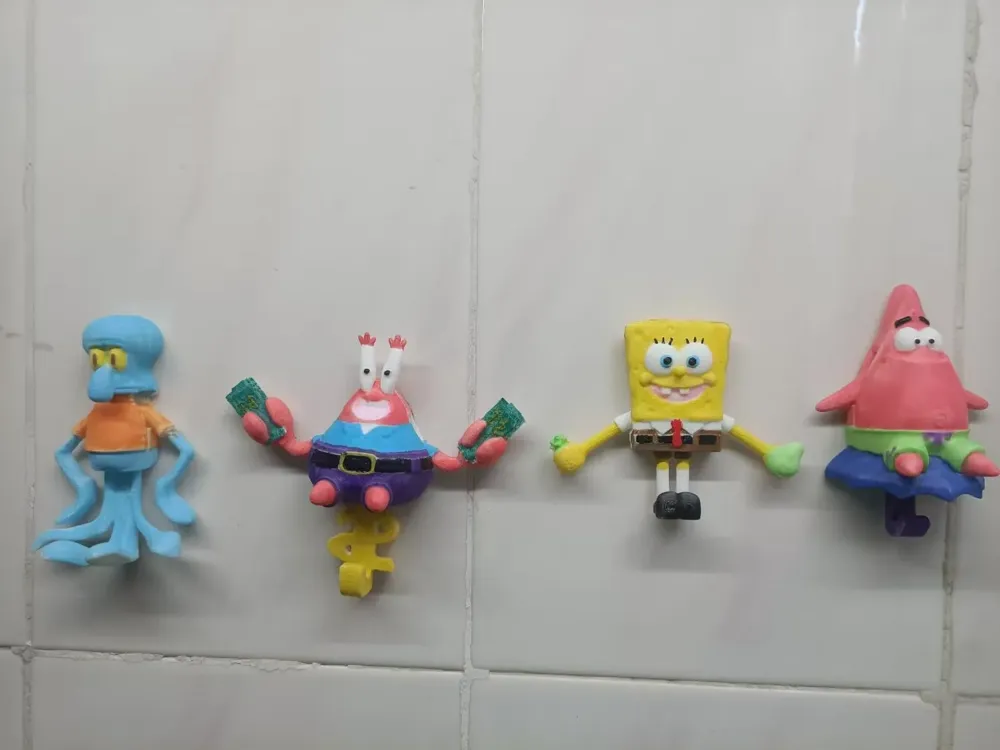 Patrick Star Articulated Hook by Heart Memory MakerWorld: Download Free ...