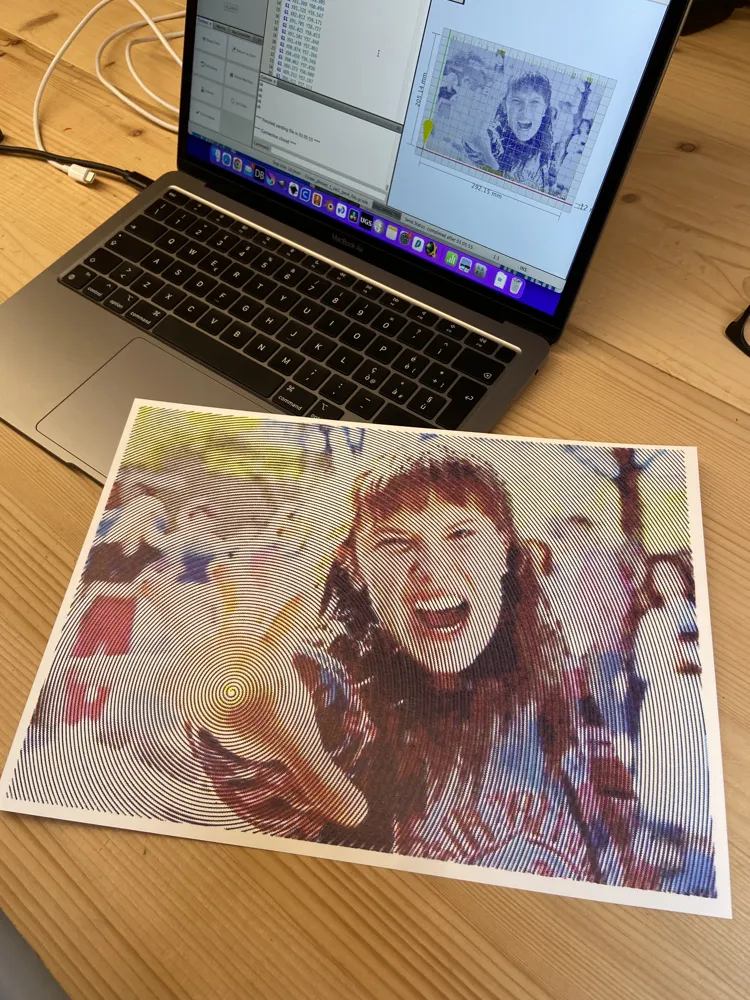 PEN PLOTTER ART CNC ARDUINO VINYL CUTTER STICKERS by B8-Lab - MakerWorld