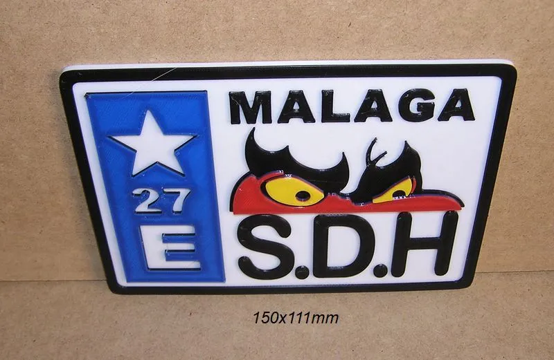 Customizable Scooter License Plate by Frank - MakerWorld