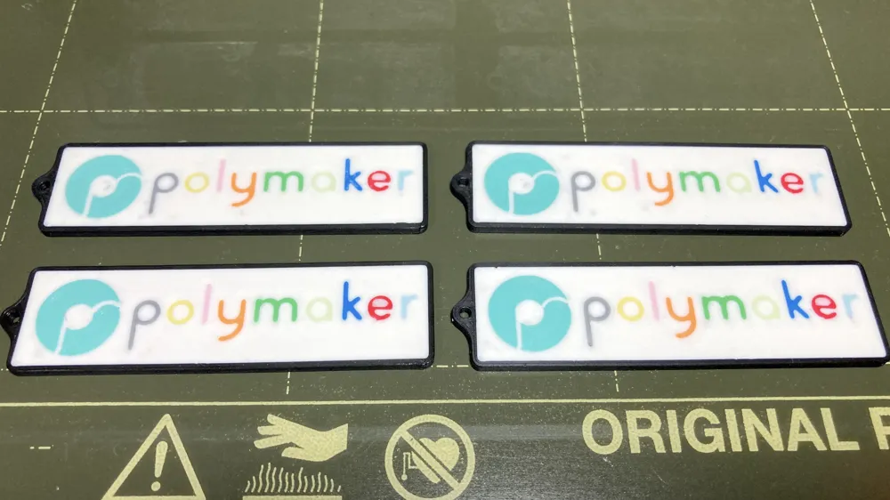 Polymaker Multicolor Keychain by Hiroloquy - MakerWorld