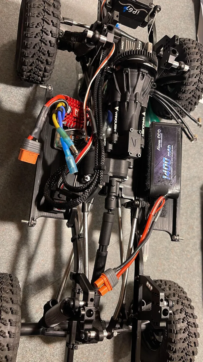 SCX10.2 Side Trays/Body Mounts for RC4WD Xtra Cab by Lonnie MakerWorld ...