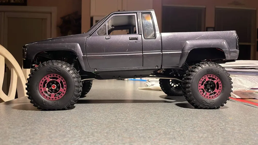 SCX10.2 Side Trays/Body Mounts for RC4WD Xtra Cab by Lonnie MakerWorld ...