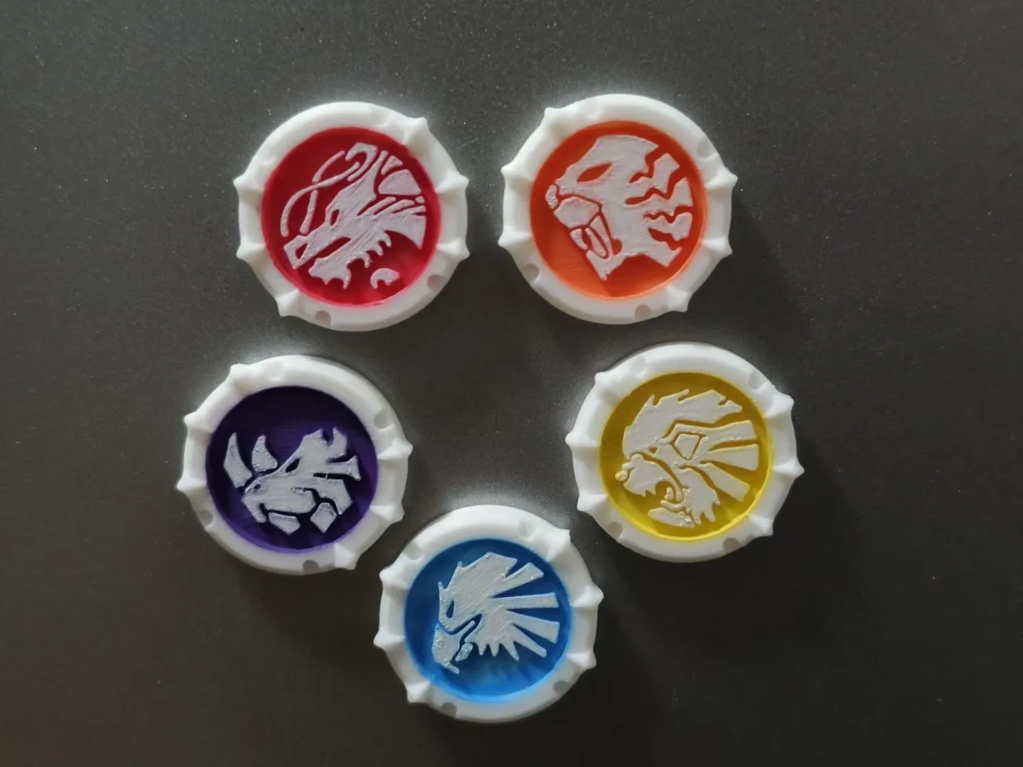 Armor Hero Crystal Refrigerator Magnet by user_59963229 - MakerWorld