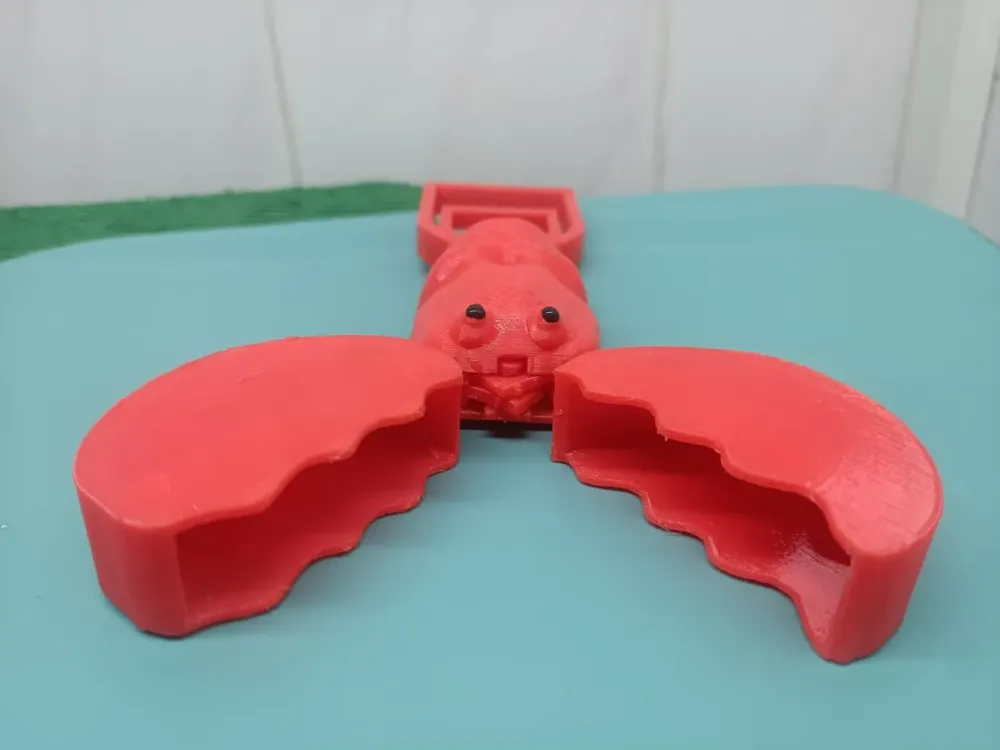 Lobster Self-Returning Clip Toy by Heart Memory - MakerWorld