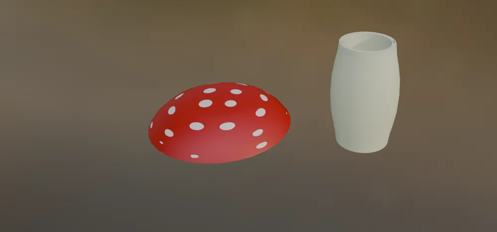 Mushroom desk container by Tommy_defa MakerWorld: Download Free 3D Models