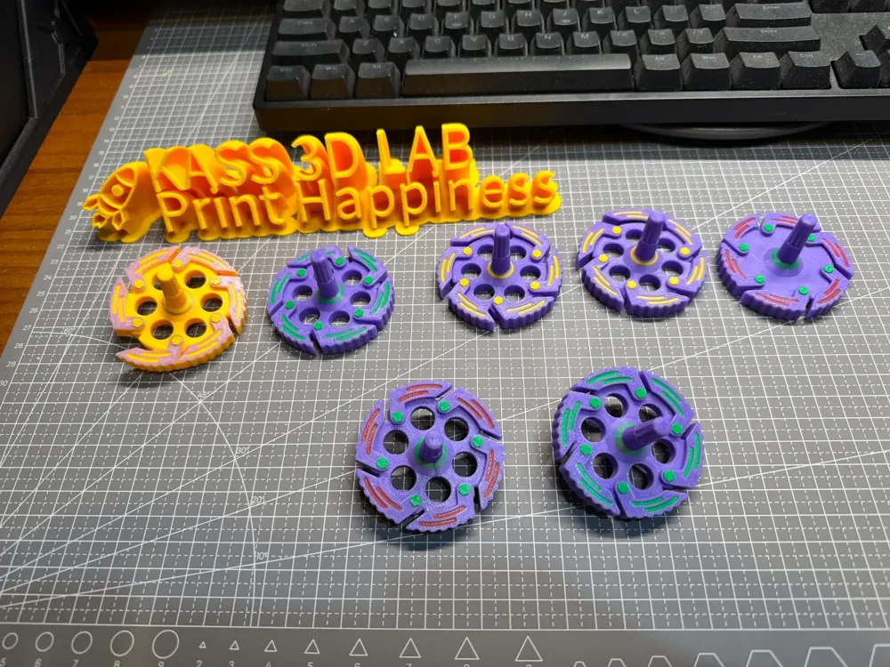Mech Gyro [Magnetic Storm] by Kass 3D Lab - MakerWorld