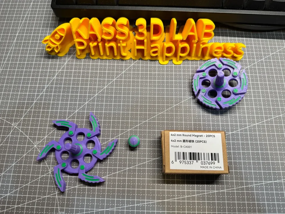Mech Gyro [Magnetic Storm] by Kass 3D Lab - MakerWorld