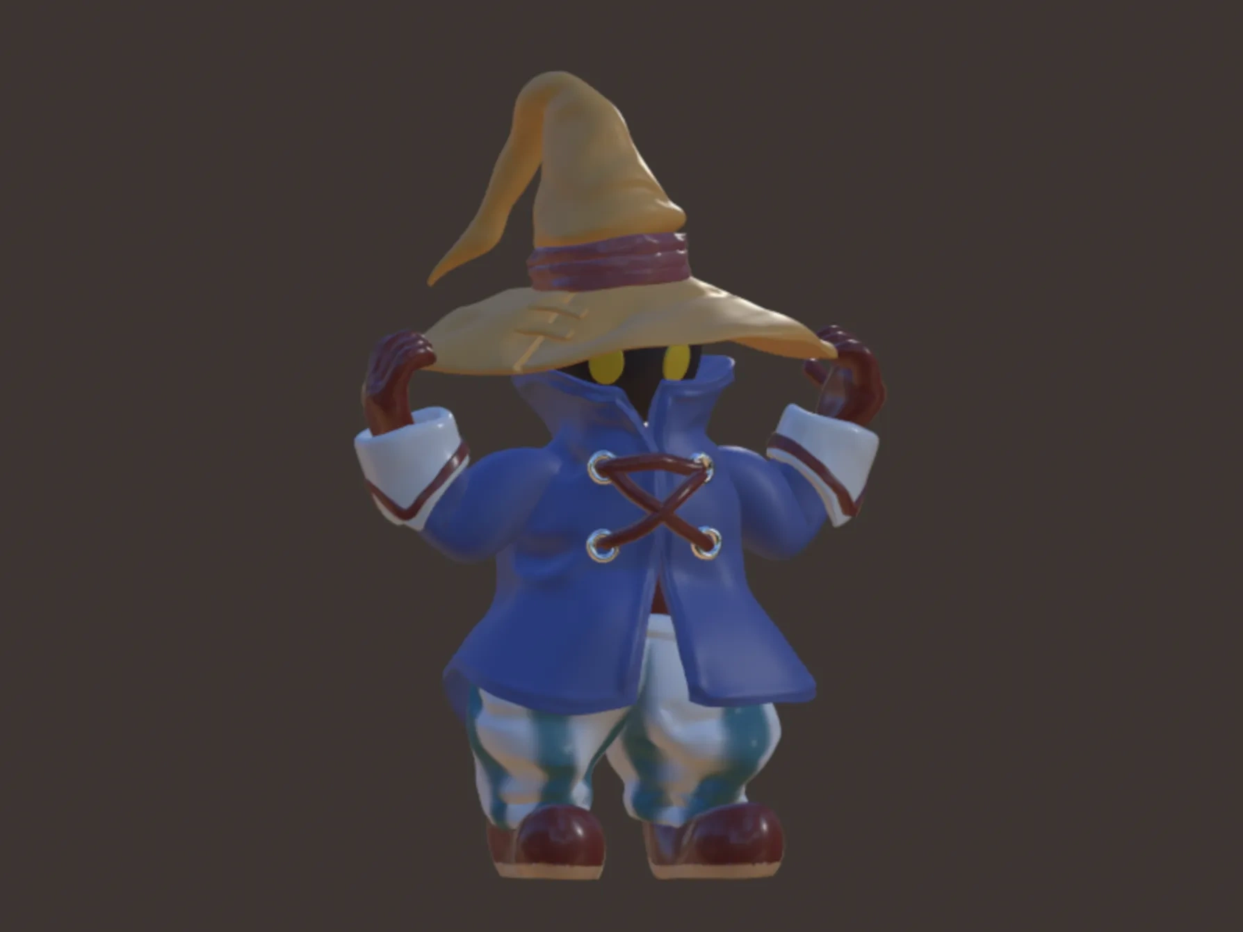 Final Fantasy Black Mage Vivi by Toy Hunter - MakerWorld