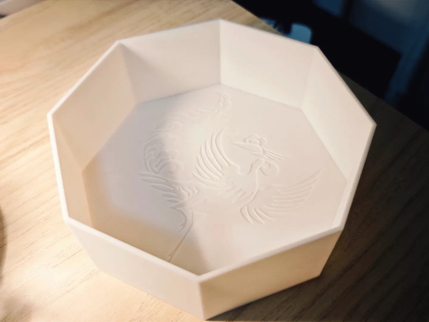 Octagonal Chinese-style Plate by AtamiSquare - MakerWorld