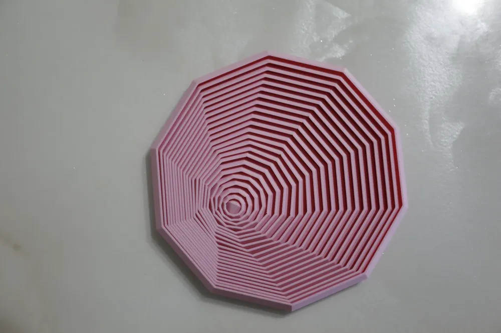 Perfect Ten (Decagon Radish Tower) Fidget Toy by buzhang - MakerWorld