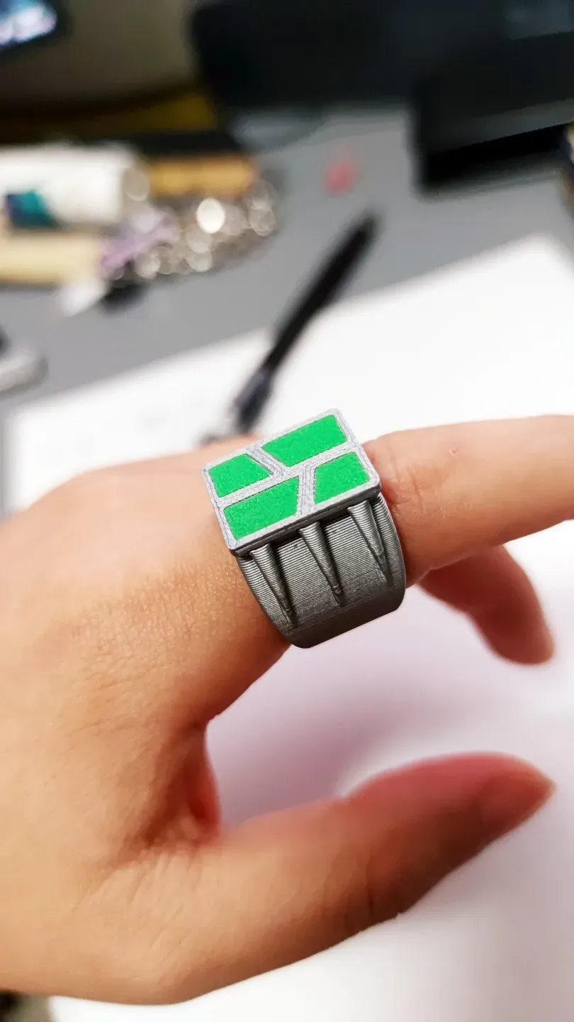 Ring, ring, Bamboo ring, Bambu Lab logo ring by user_1210027872 ...