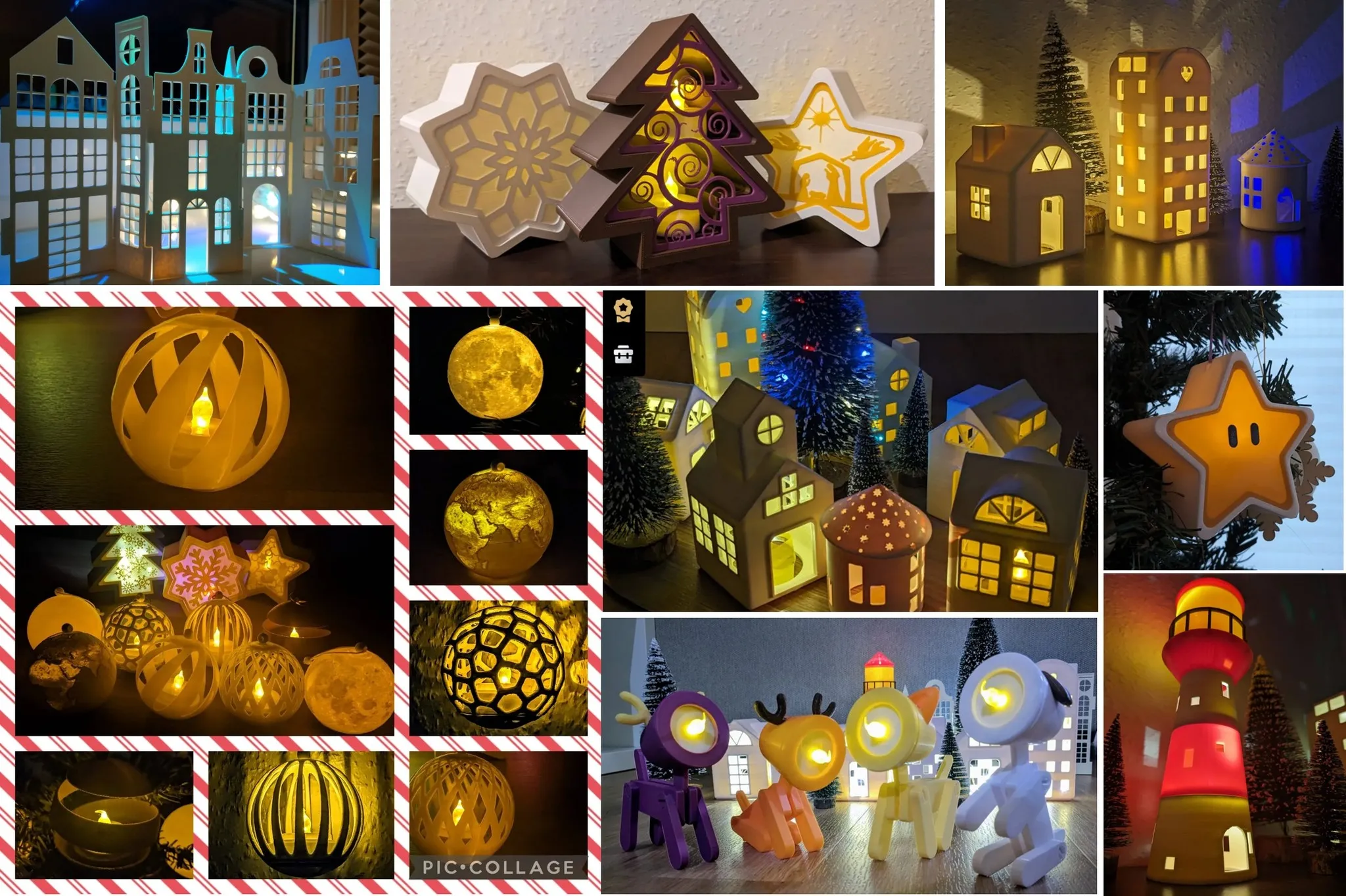 Christmas Tiny House gift companion (no support) by G__W__ MakerWorld: Download Free 3D Models