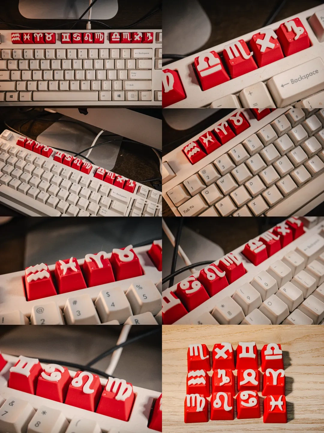 Twelve Zodiac Mechanical Keycaps by AtamiSquare - MakerWorld