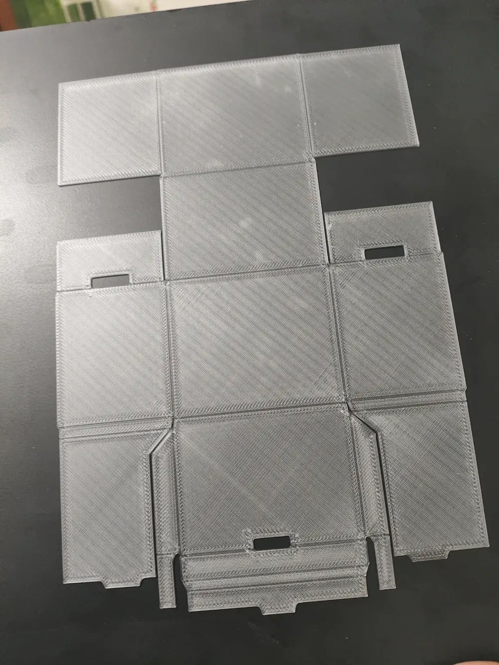 Transparent Gift Box Packaging Box First Layer Test Unsatisfactory ...