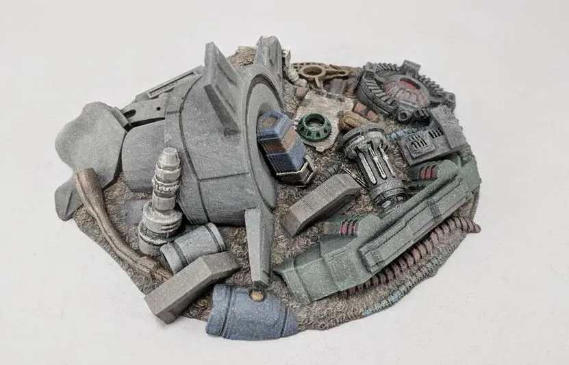 Star Wars wreckage by 糖糖 - MakerWorld