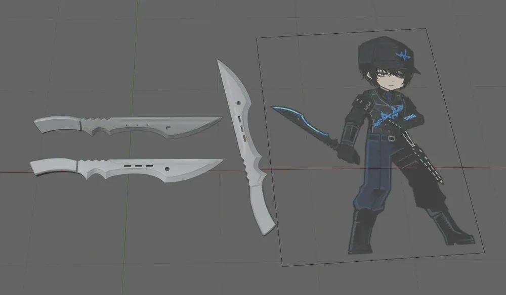 Limbus Company W Company suitcase dagger prop \Limbus Company by user ...