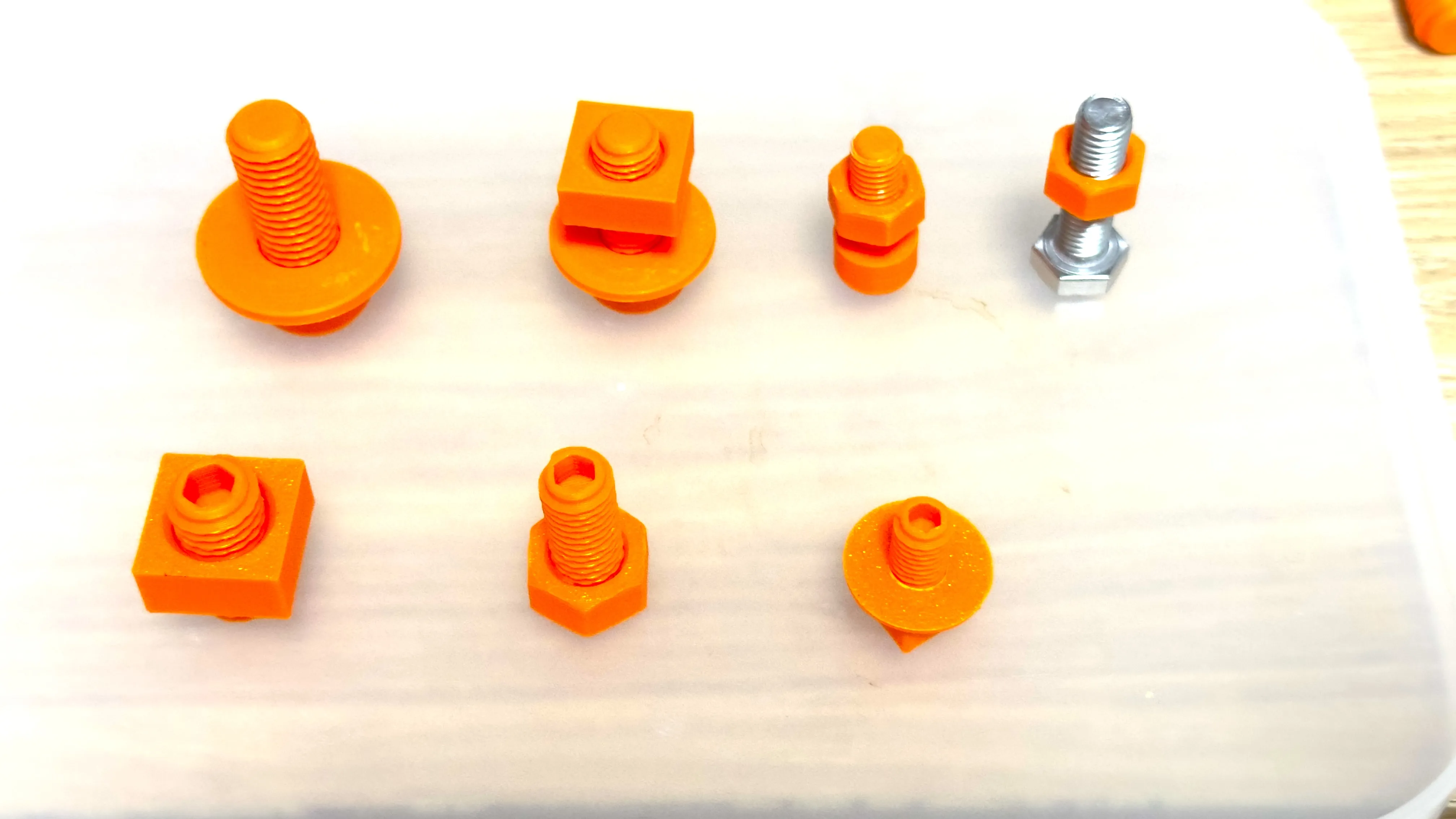M8/M10/M12 Screw Kit (Screws, Washers, Nuts) - Free 3D Print Model ...