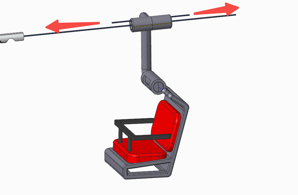 Custom Length Ski Chairlift - Free 3D Print Model - MakerWorld