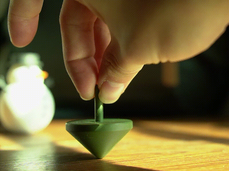 Small spinning top (rotation > 1 minute) by xiaocai - MakerWorld