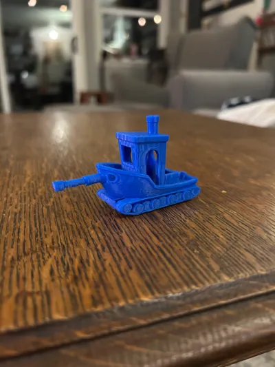 Tank Benchy by Joshua.b.s MakerWorld: Download Free 3D Models
