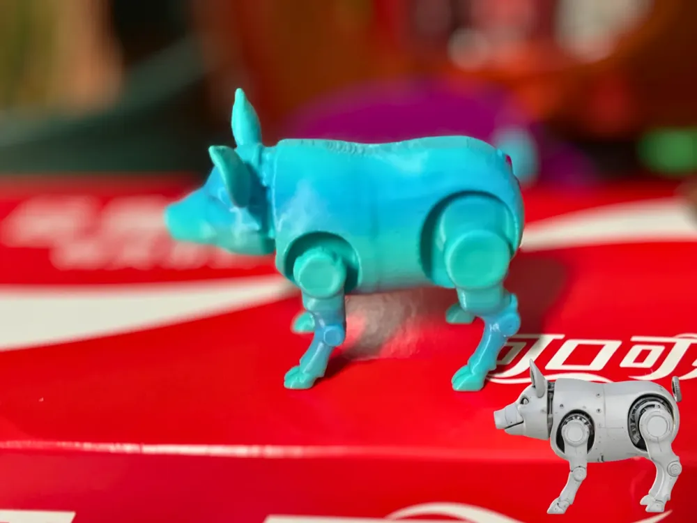 Mech Pig—A Powerful Ally in the Future World by KathyLi - MakerWorld