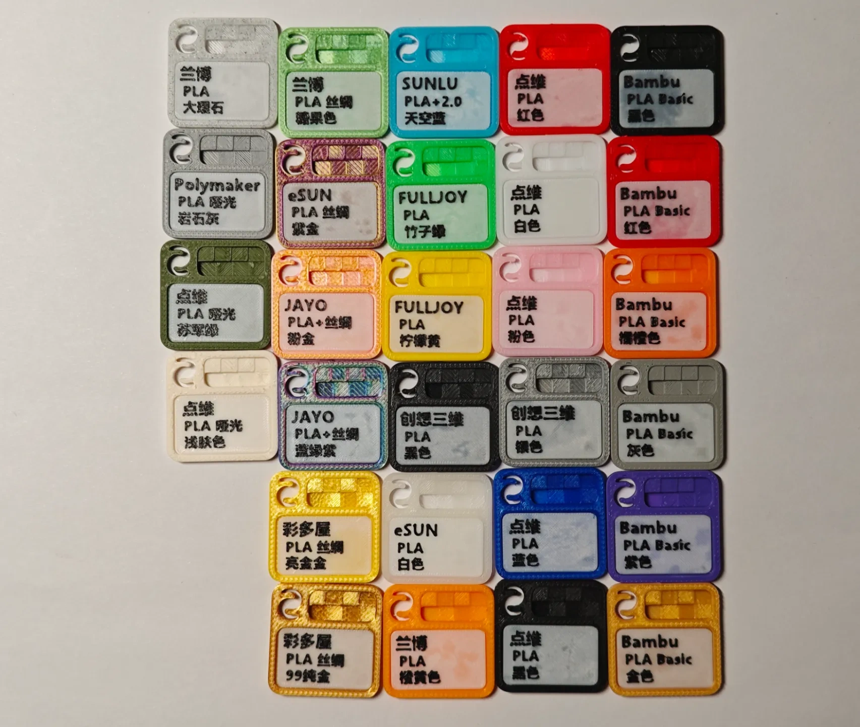 Swatch Text Printable Editable Remixed by kisshai - MakerWorld