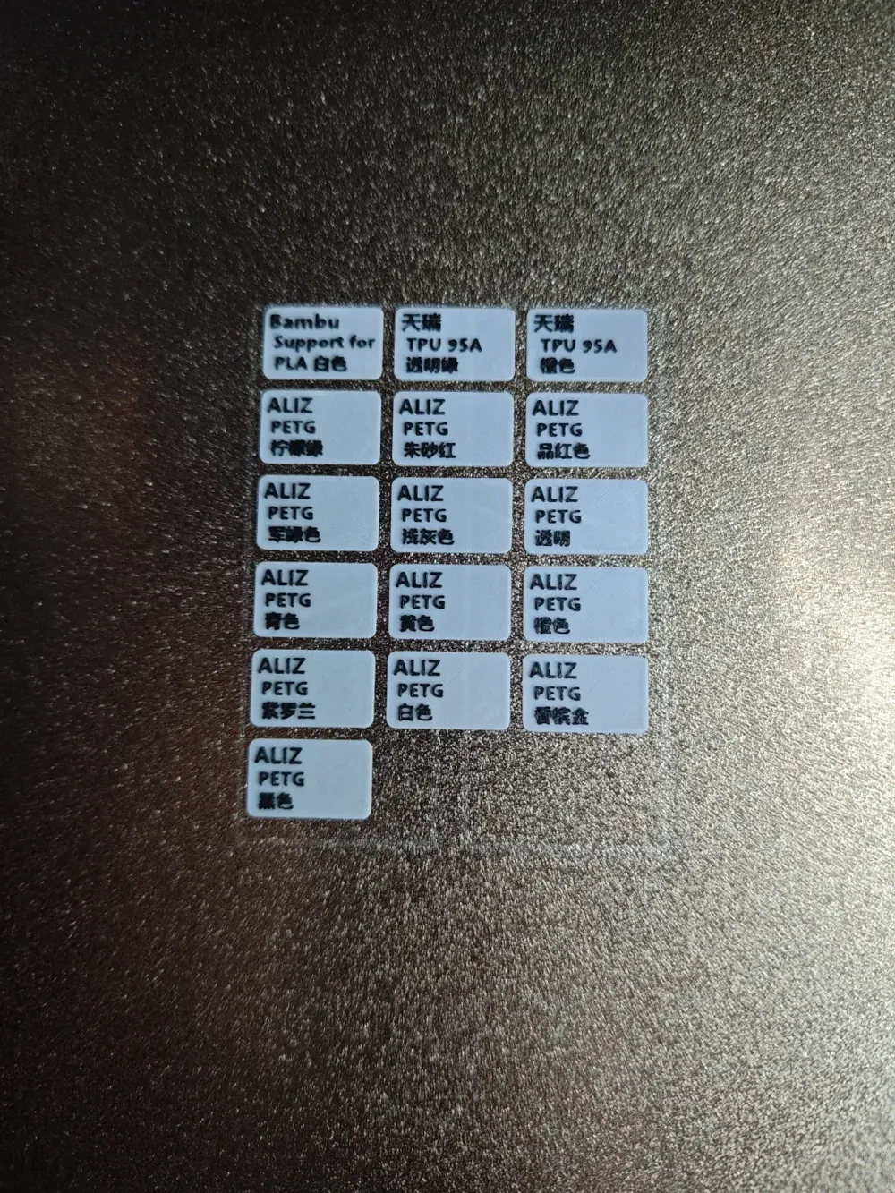 Swatch Text Printable Editable Remixed by kisshai MakerWorld: Download ...